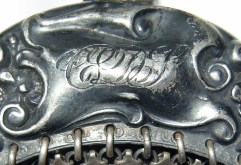 Beautiful Authentic Art Nouveau STERLING Silver WHITING & - Etsy