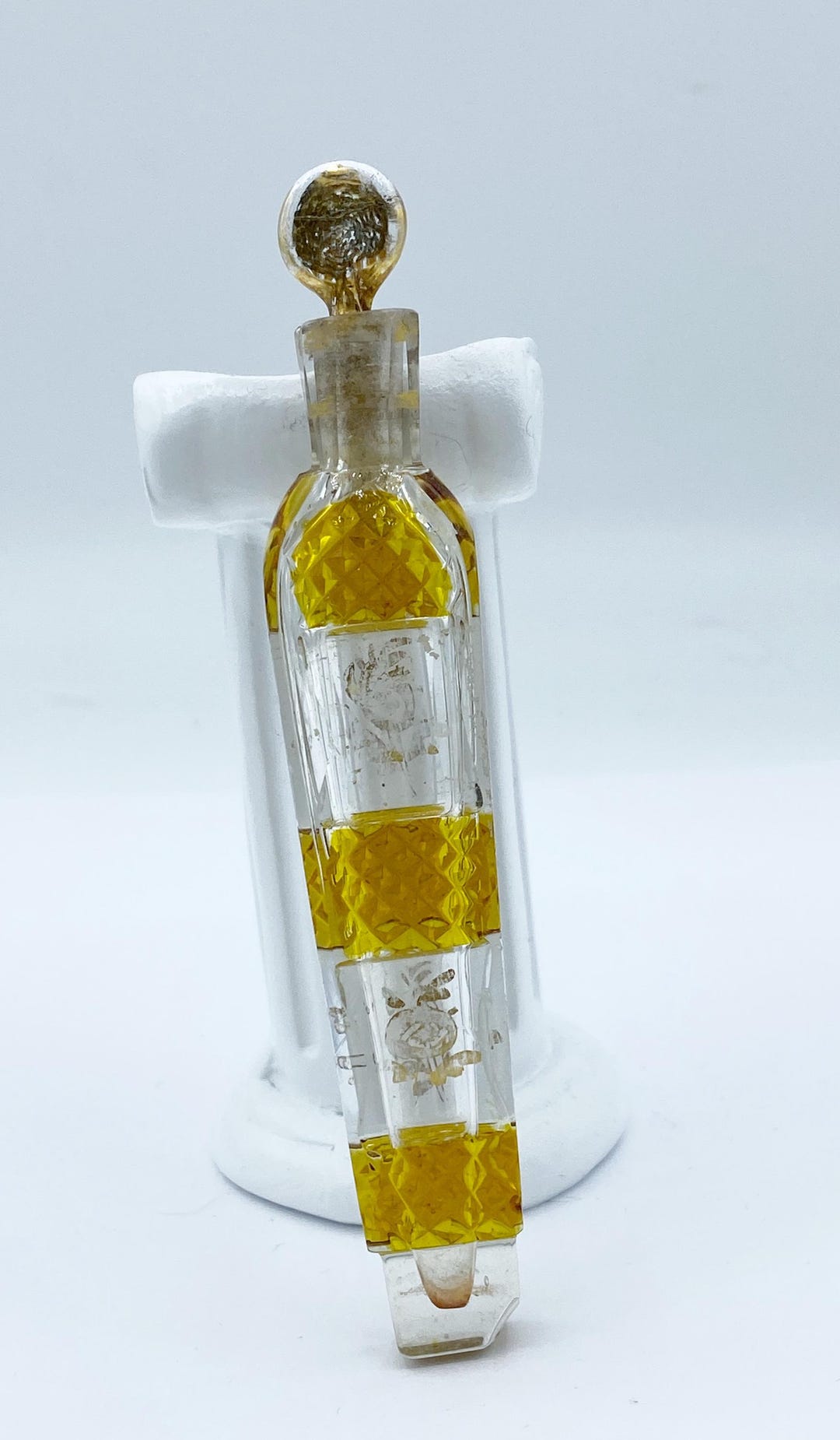 Antique Lachrymatory Tear Catcher/lay Down Bottle 4 3/4" - Etsy