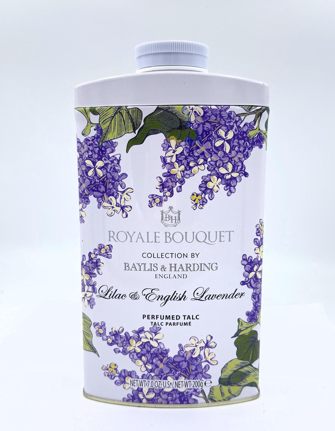 Royale Bouquet Lilac and Lavender Talc Powder by Baylis & Harding of ...