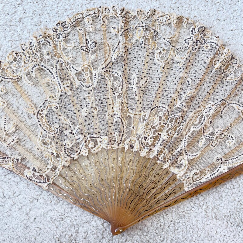 Antique Hand Fan - Etsy