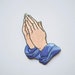 Praying Hands Patch - Etsy