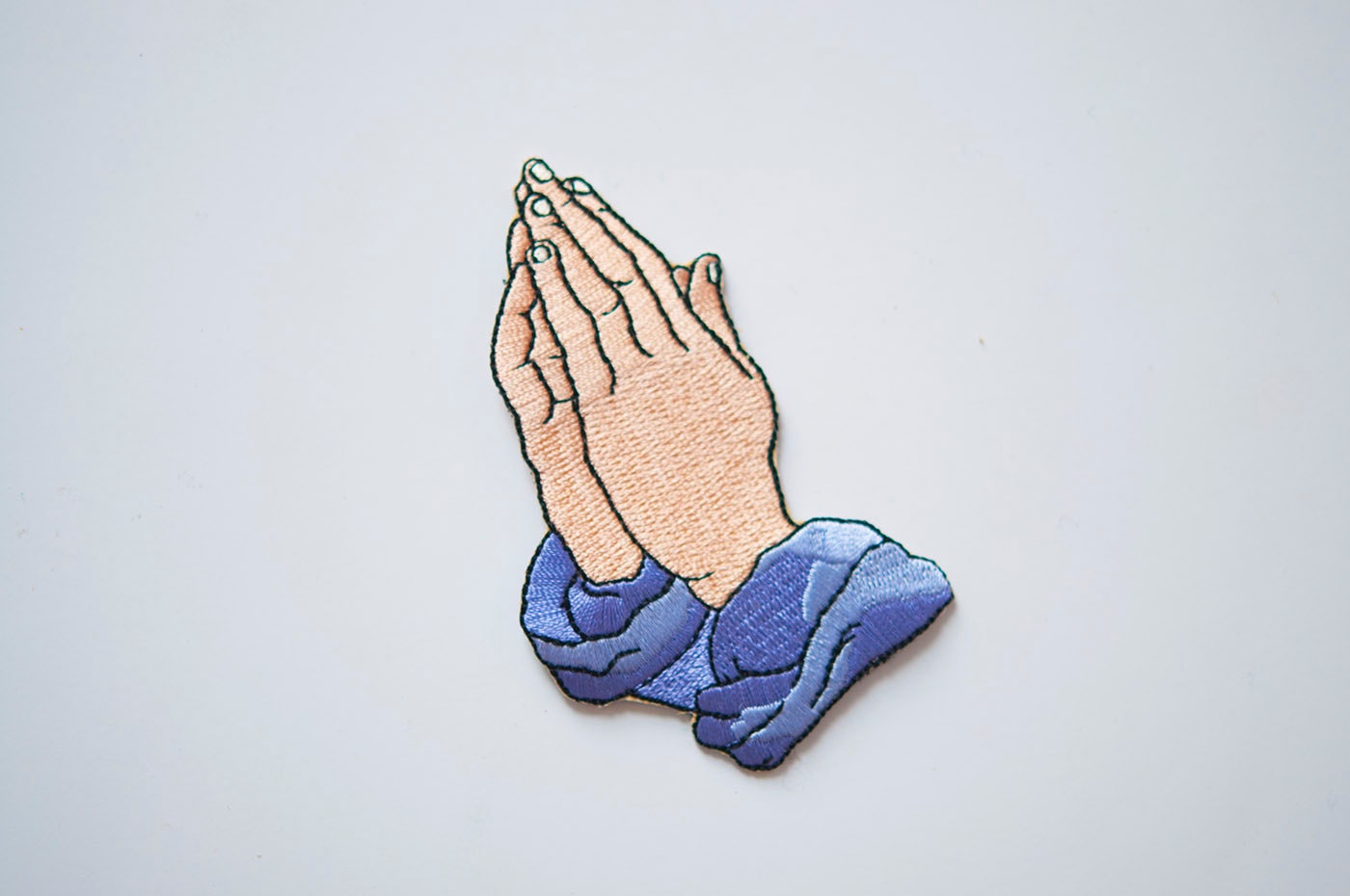 Praying Hands Patch - Etsy