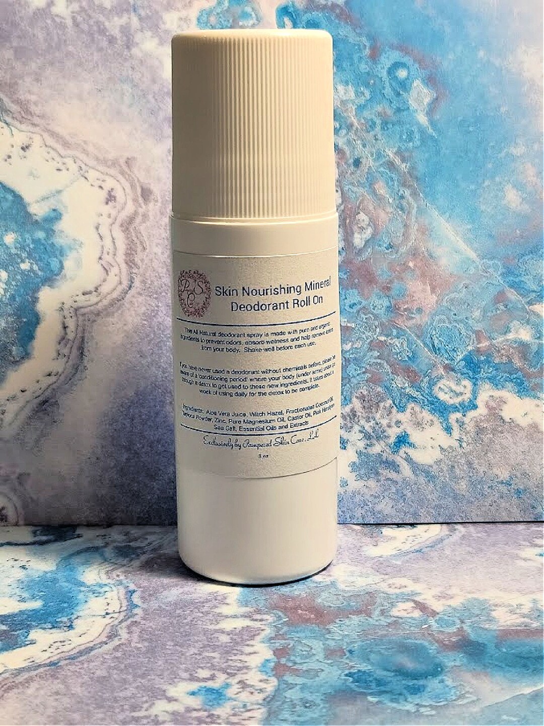 Mineral Deodorant Roll On: Chemical & Aluminum Free, Skin Nourishing - Etsy