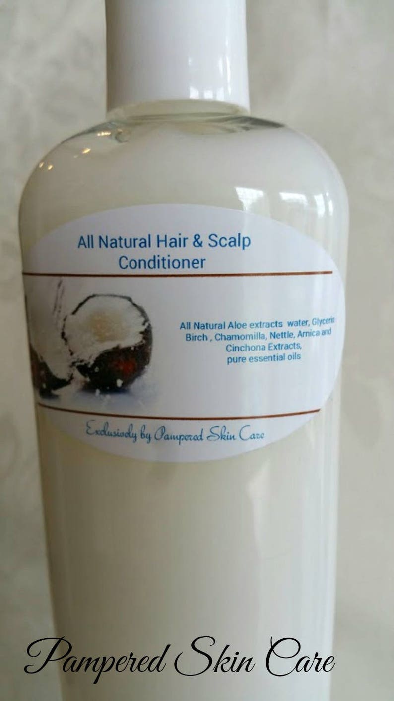 All Natural Shampoo & Scalp Conditioner Set Unique Formulas - Etsy