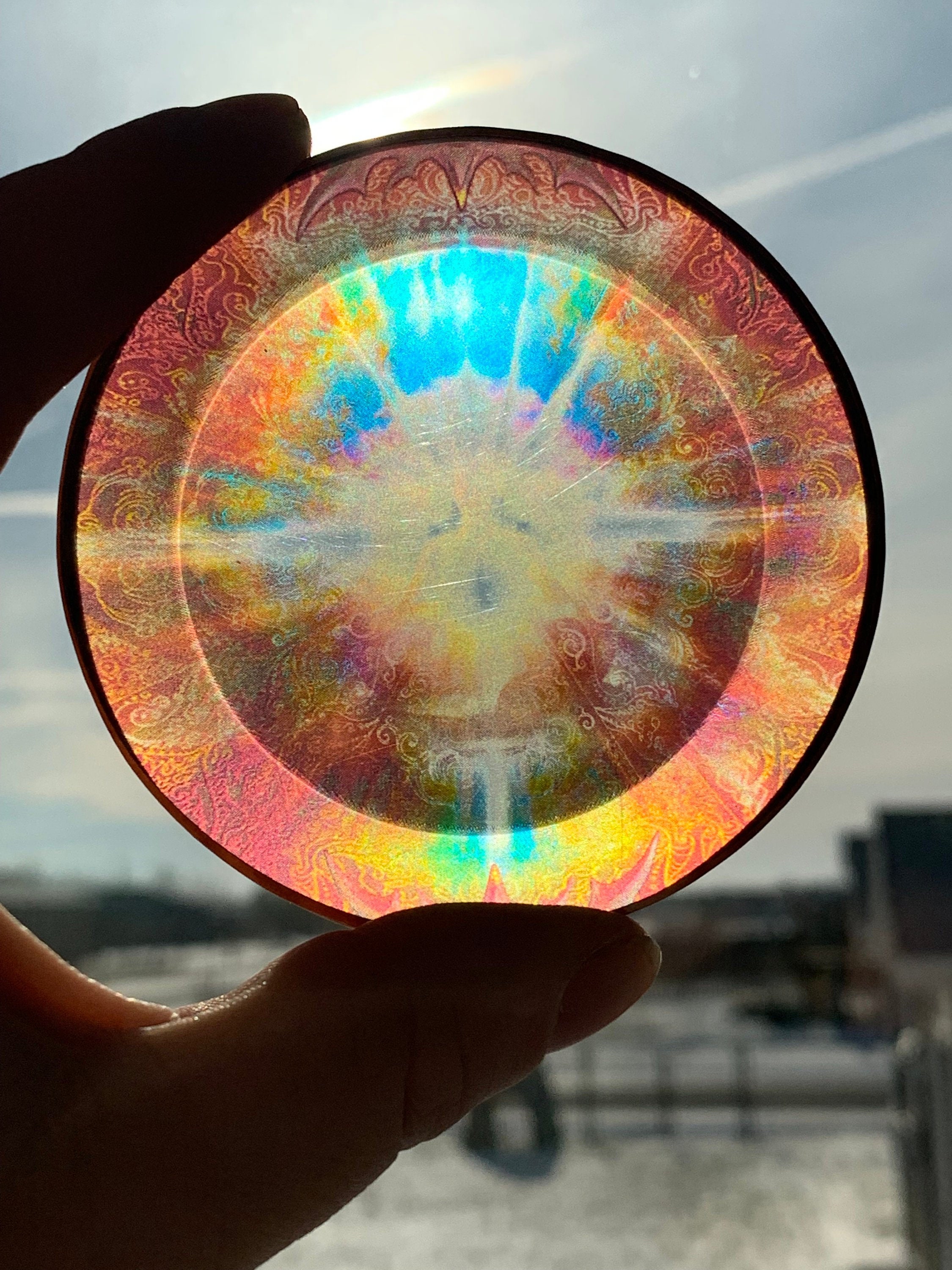 3 Golden Healer Spiritual Energy Disc Manifestation | Etsy