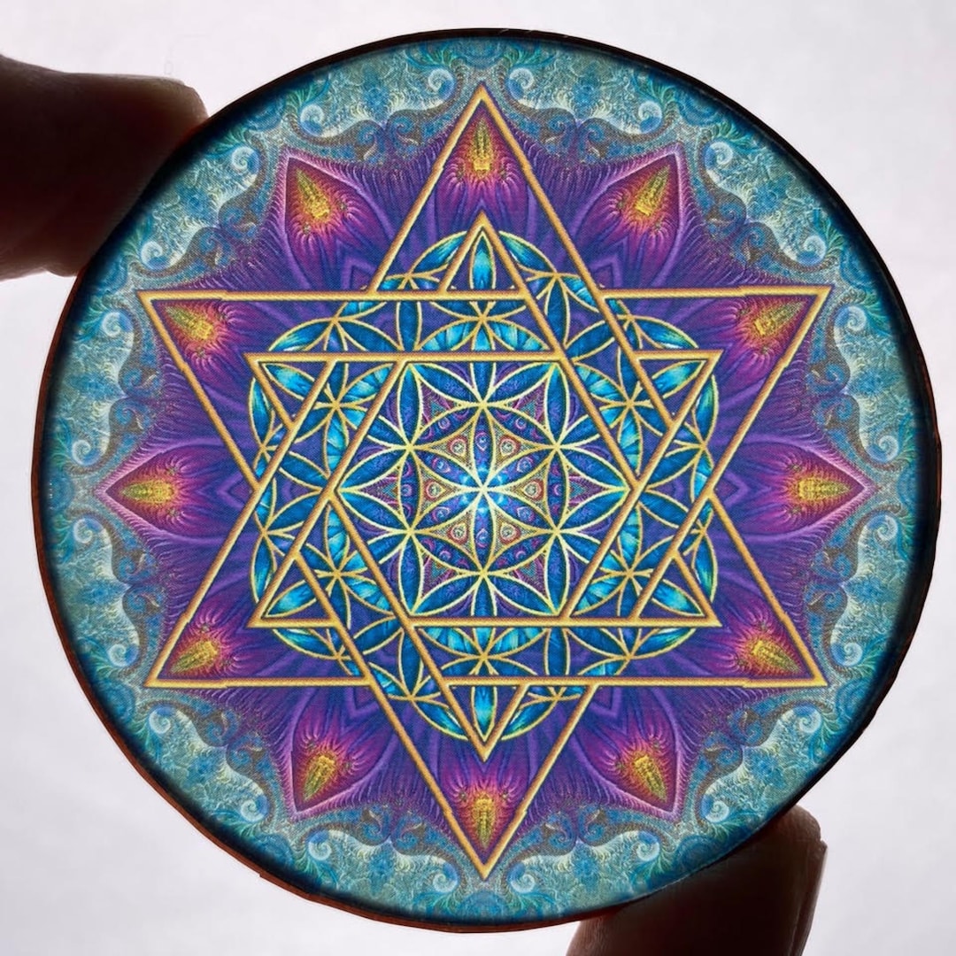 3" Spiritual Energy Disc Suncatcher | Spiritual Gifts Decor ...