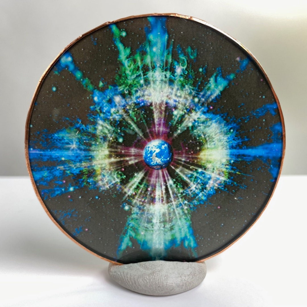 3 Spiritual Energy Disc Spiritual Art Suncatcher Spiritual Gifts and ...