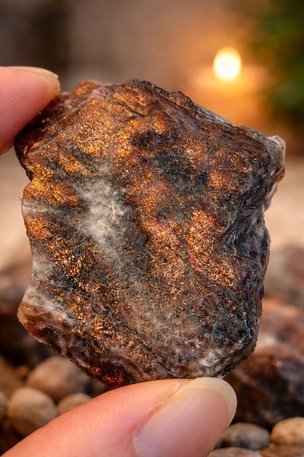 Raw Sunstone Lot From South Africa | 6 Pieces Natural Sparkling ...