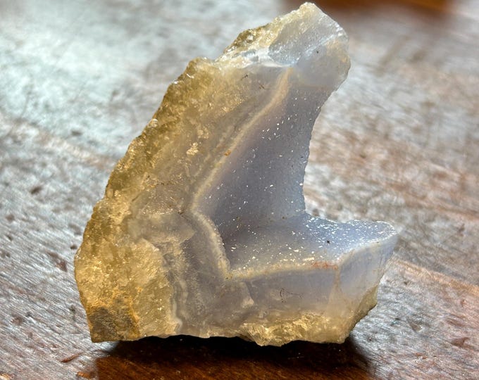 2.25" Blue Lace Agate Crystal Geode With Druze | Blue Lace Agate ...