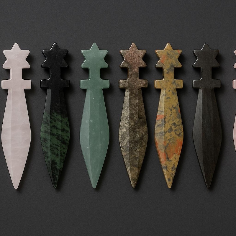 Crystal Dagger - Etsy
