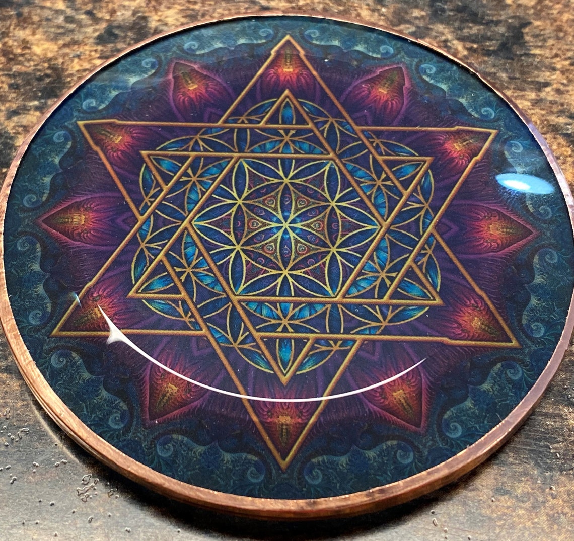 3" Spiritual Energy Disc Suncatcher | Spiritual Gifts Decor ...