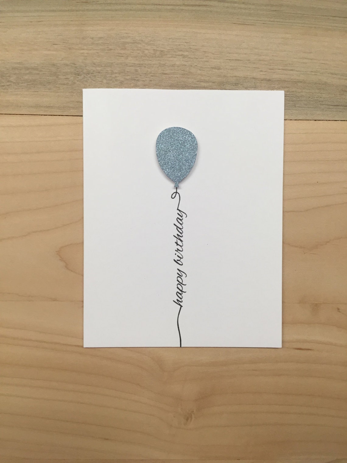 Glitter Birthday Card Set Happy Birthday Card Set Set of - Etsy