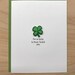 I'm so Lucky to Have Found You, Shamrock Card, St. Patrick's Day Card ...