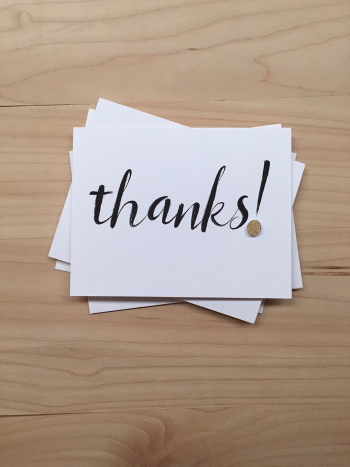 Thank You Card Set Thanks Notecard Set Set of Thank You | Etsy