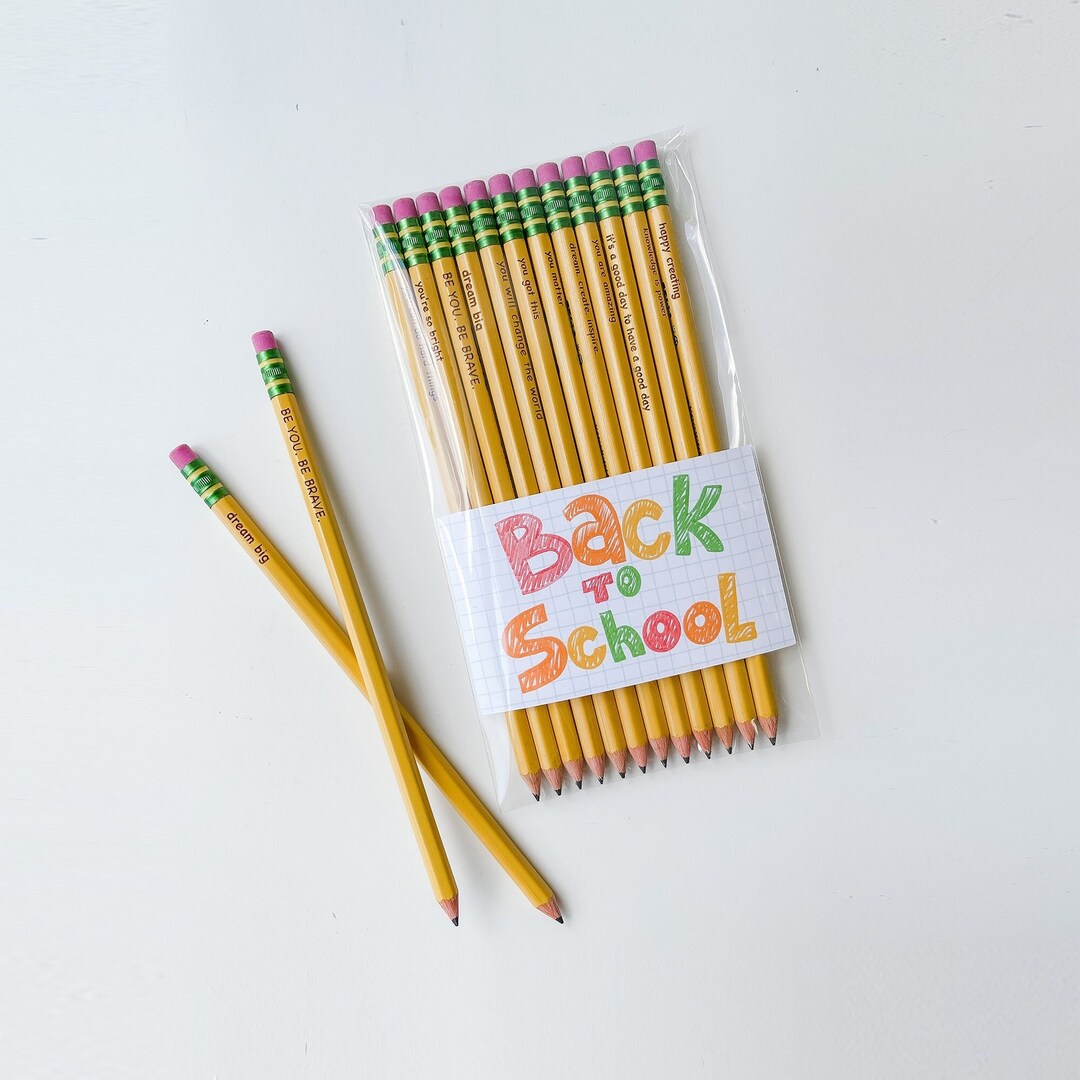 Personalized Pencil Pack, Personalized Back to School Pencil Pack, #2 ...