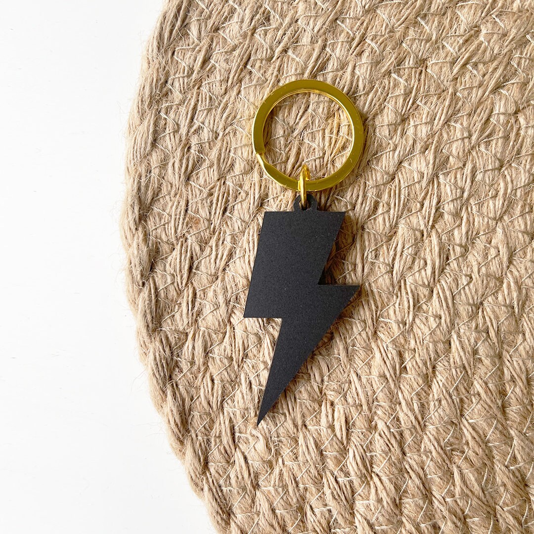 Lightning Bolt Mini Keychain, Lightning Keychain, Cute Keychains ...