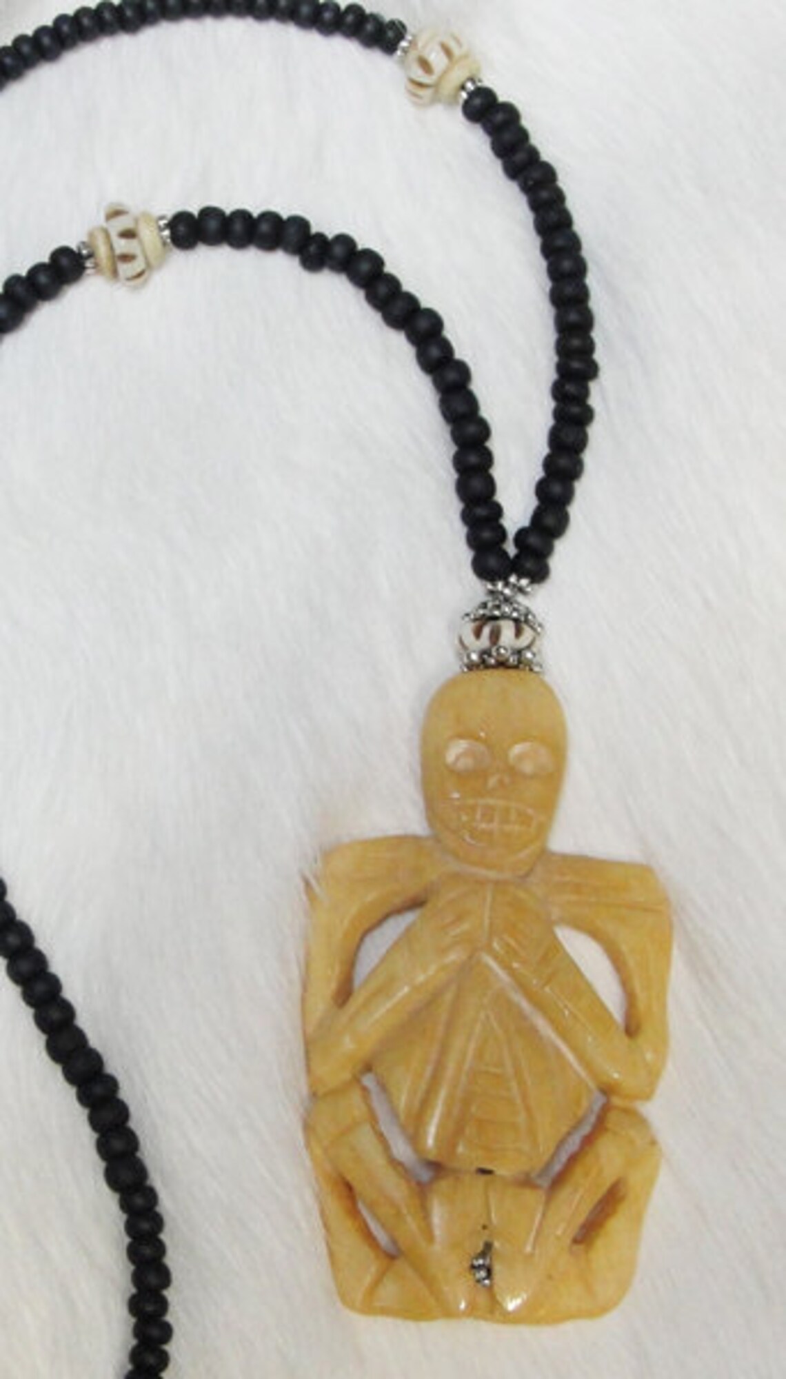 Skeleton Bone Necklace - Etsy