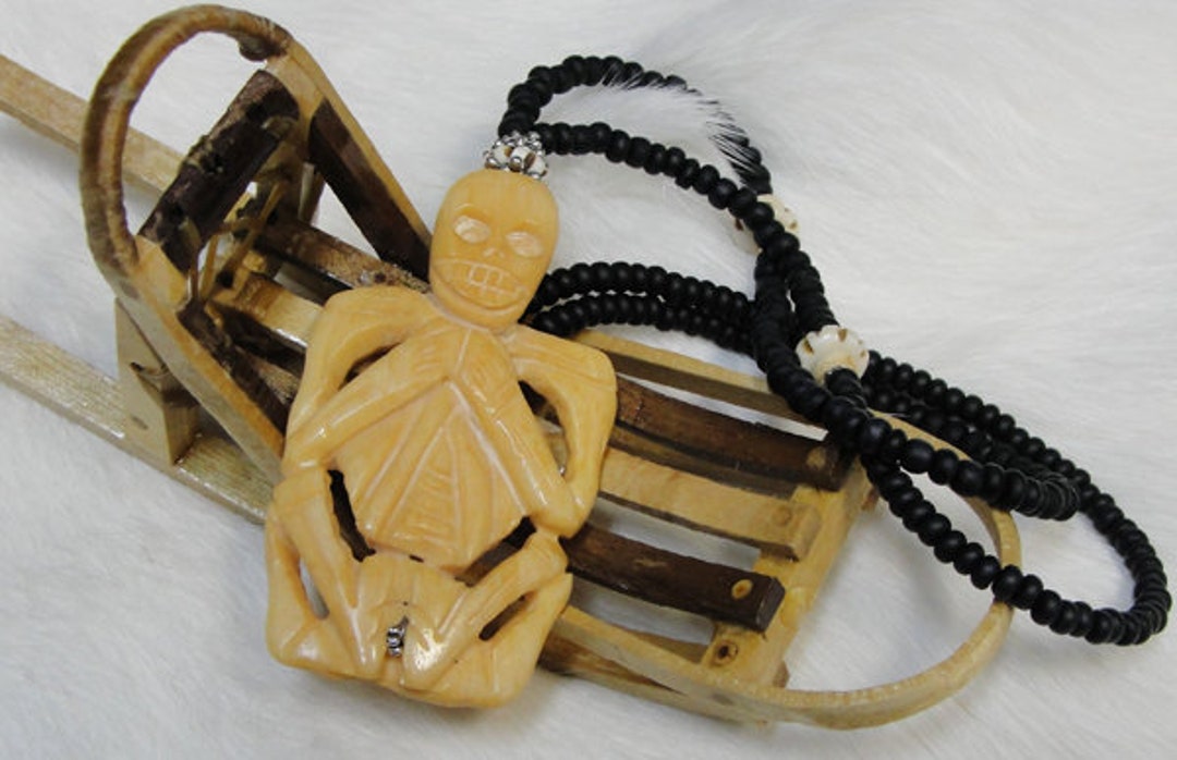 Skeleton Bone Necklace - Etsy