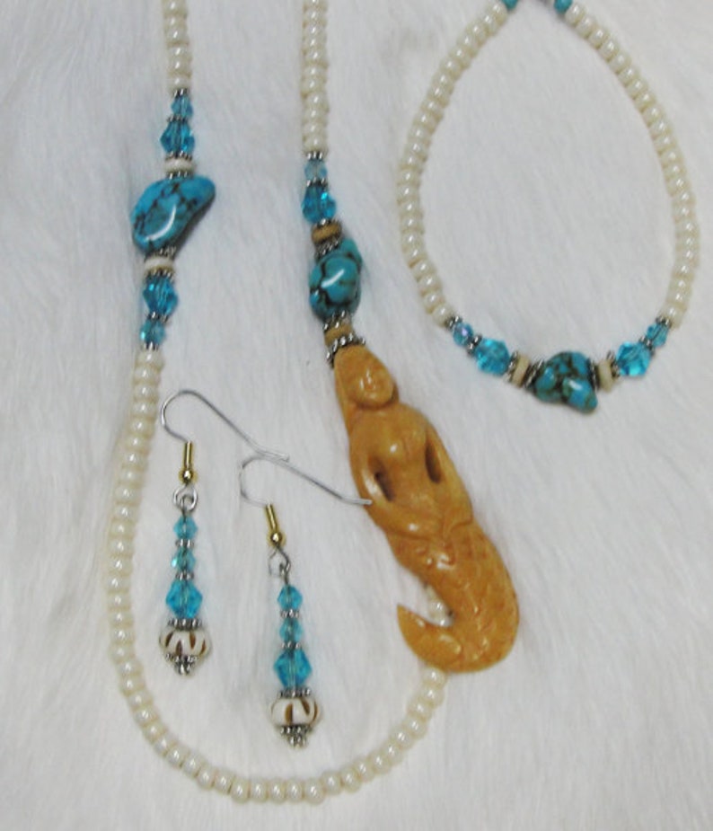 Mermaid Necklace Set - Etsy