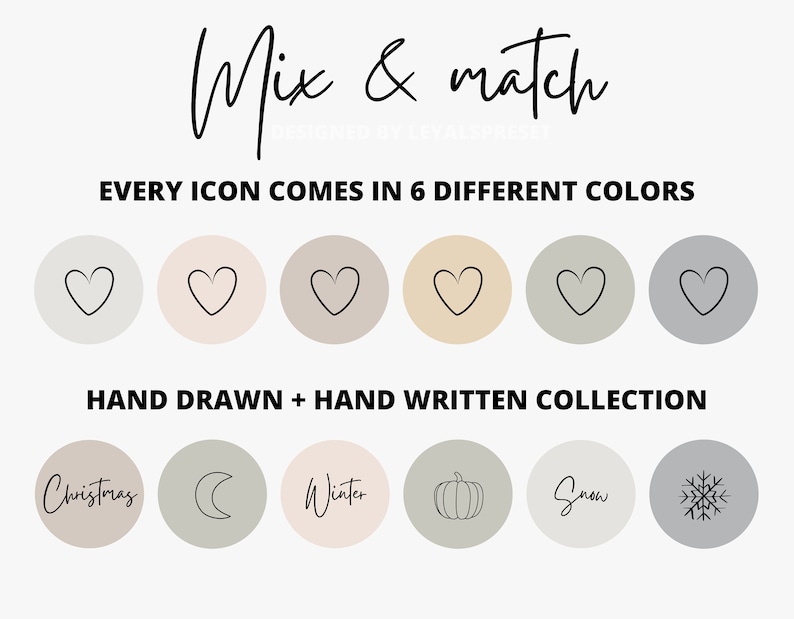 1260+ Minimal Boho Line Art Instagram Highlight Covers, Minimalist ...