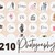 120 Everyday Instagram Story Highlight Trendy Influencers Illustrations ...