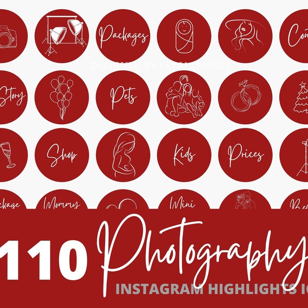 Red Instagram Highlights Etsy red-instagram-highlights-etsy