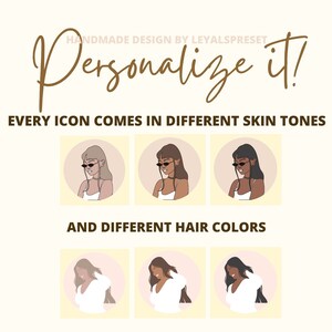 120 Everyday Instagram Story Highlight Trendy Influencers Illustrations ...