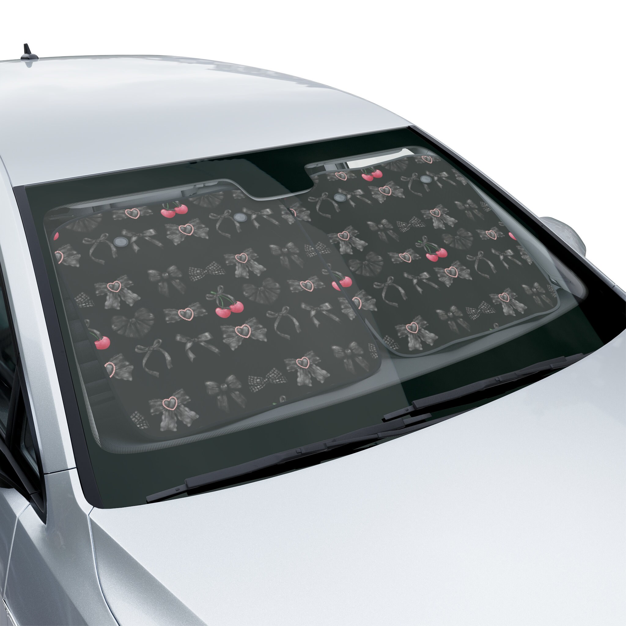 Dark Coquette Car Sun Shades, Trending Car Accessories - Etsy