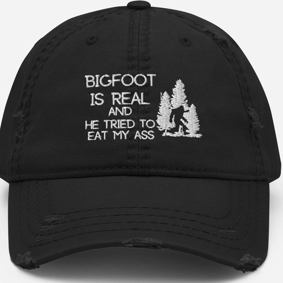 Bigfoot Believer's Hilarious Baseball Cap - Sasquatch Sightings With a ...
