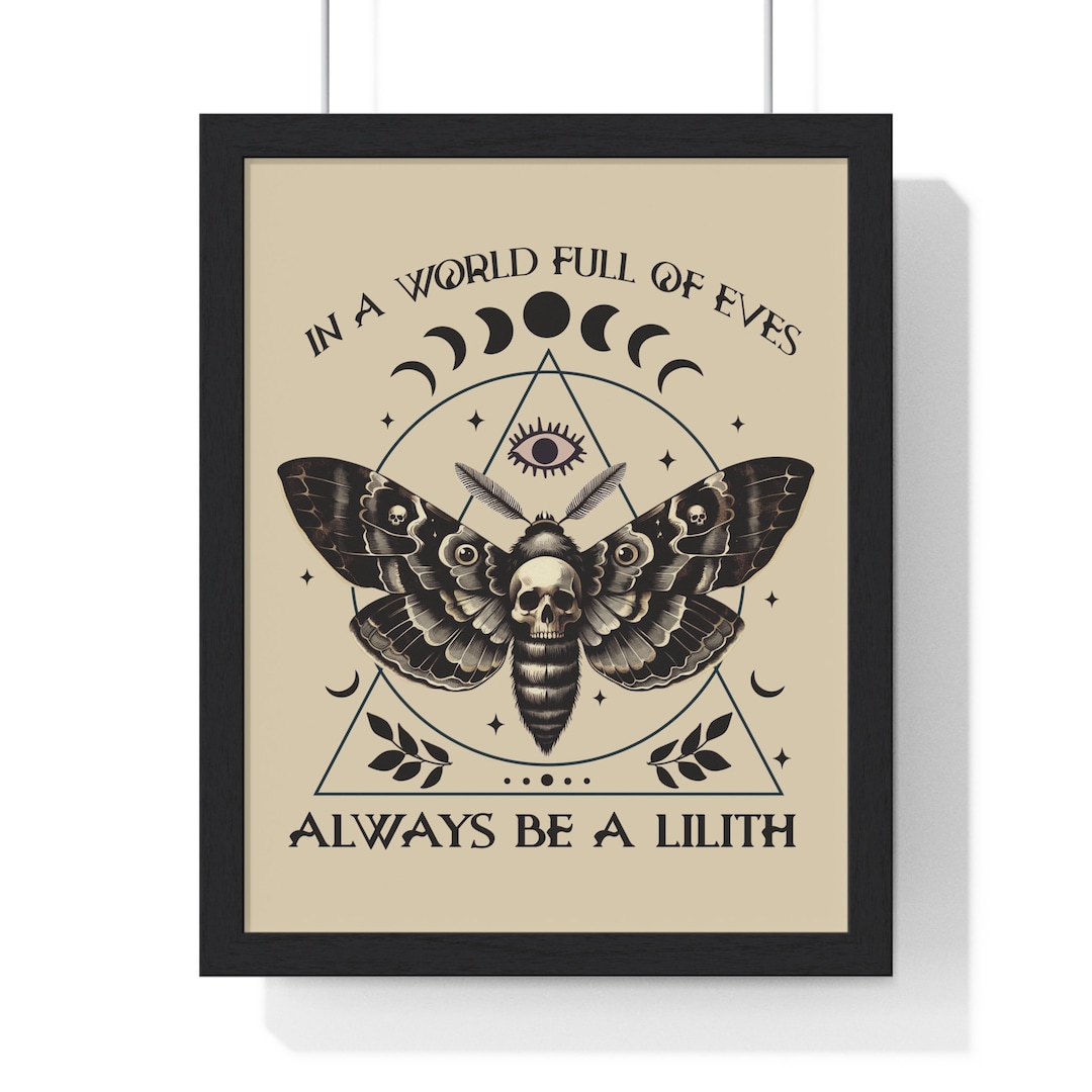 Always Be Lilith Framed Poster - Etsy