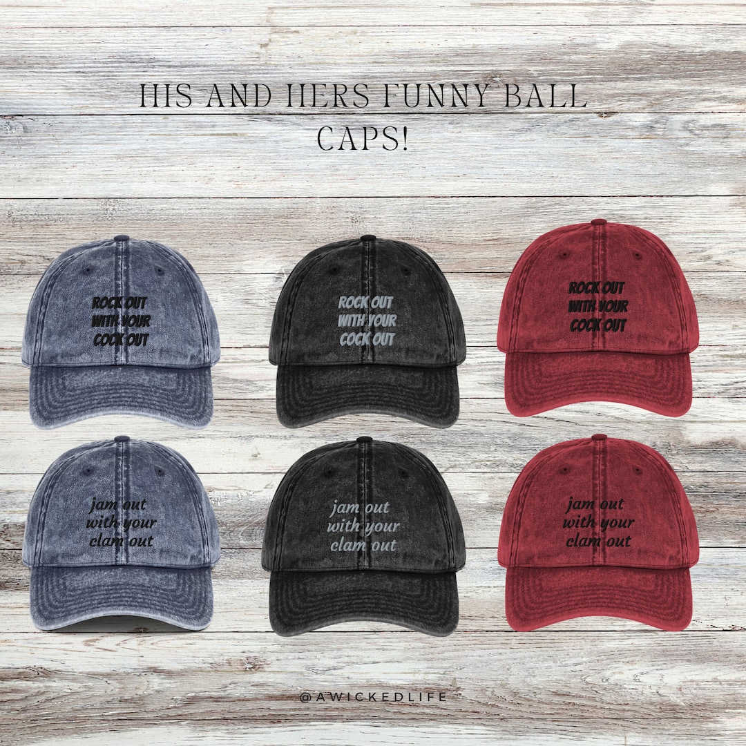 Funny Baseball Caps, NSFW Baseball Cap, Funny Hats, Gifts for Him and ...