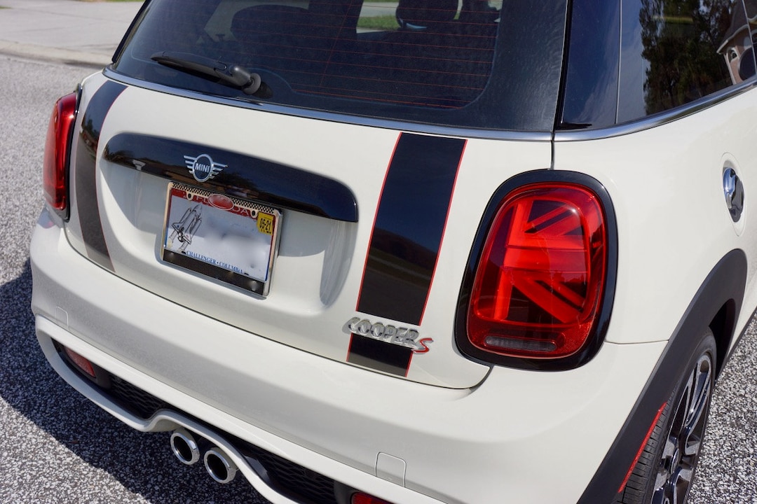 Premium Quality Laminated Boot Stripes for MINI Cooper Hard Top 2 Door ...