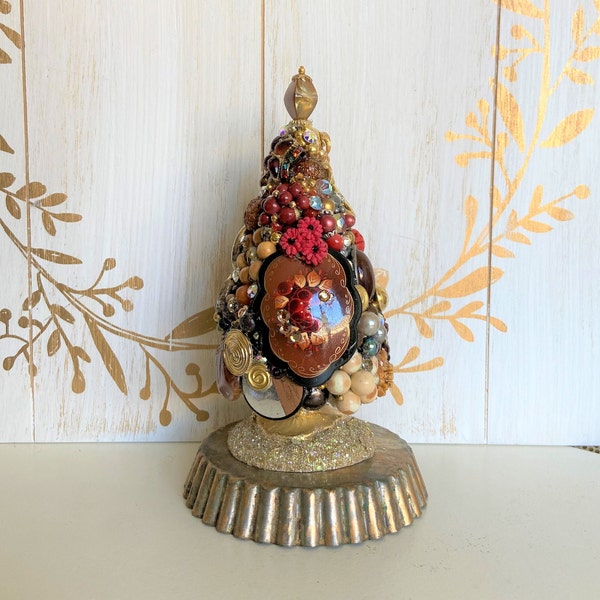 Jeweled Cone Tree - Etsy