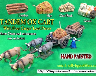 28MM Hand Cart and Wagon - Etsy