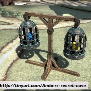 Dice Jail 2x Hanging Cage (DOUBLE) - Etsy