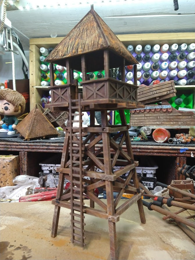 28mm Guard Tower - Etsy