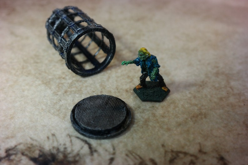 28mm Hanging Cage/gibbet (single) and Frame - Etsy