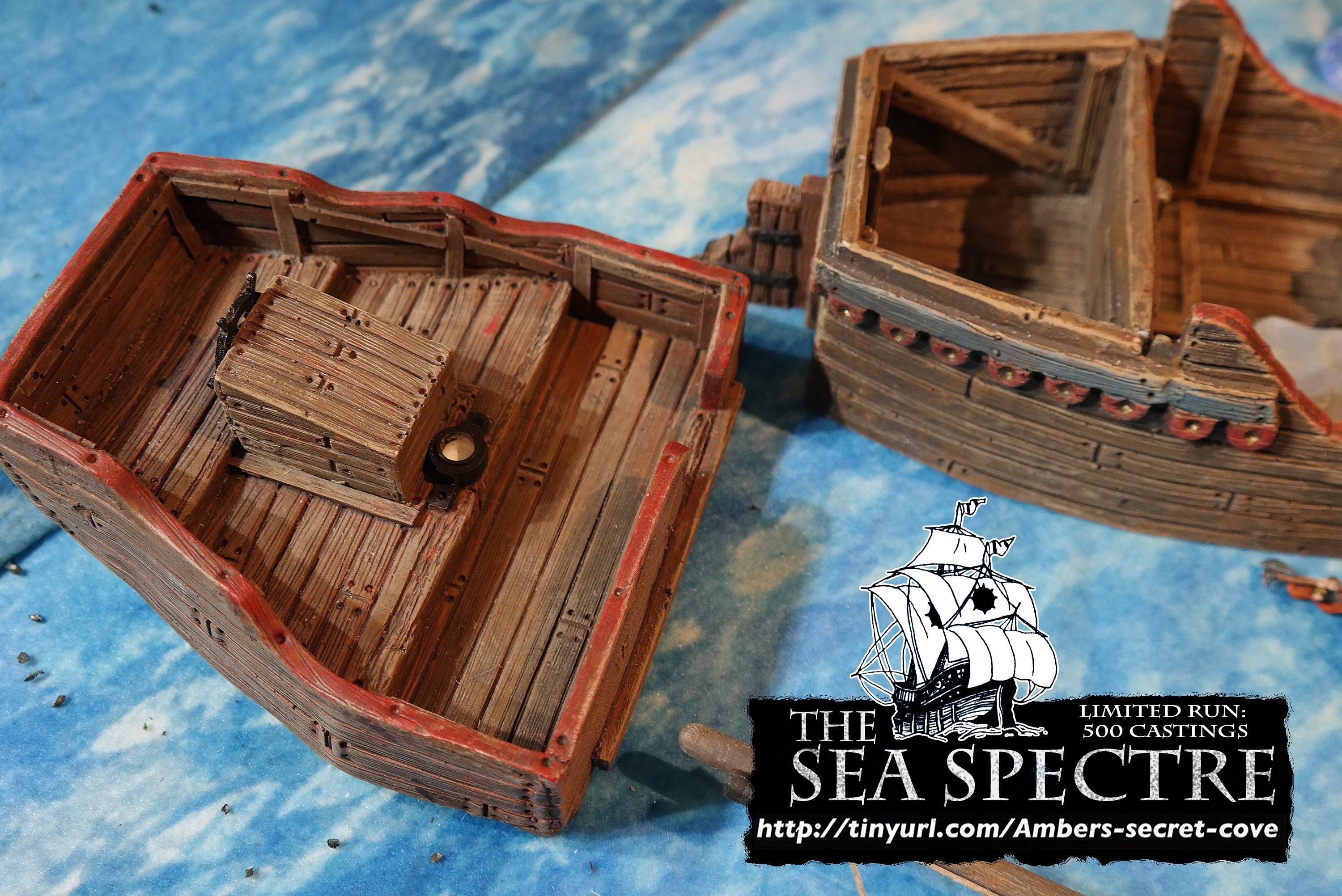 The Sea Spectre 28mm Tabletop Sailing Ship Limited to 500 Castings ...