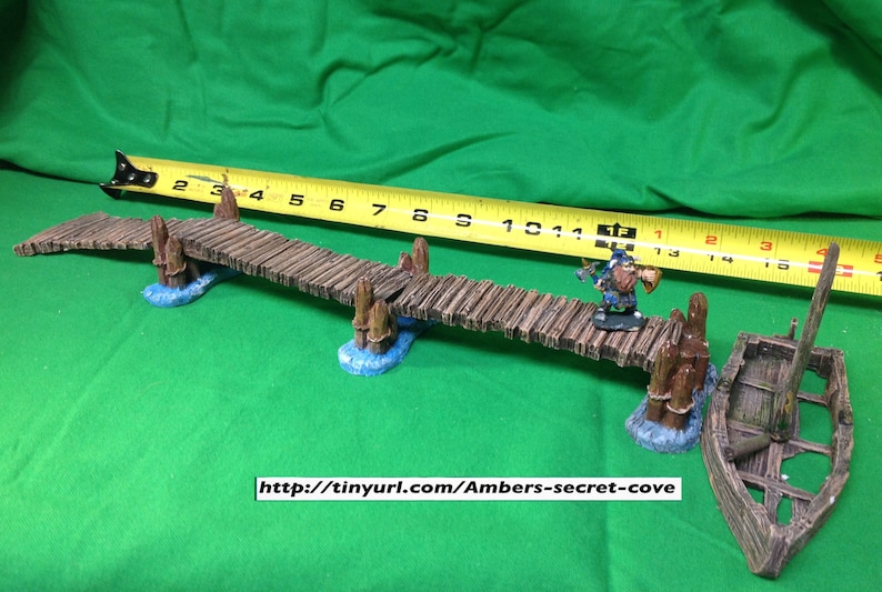 Bridge/dock Modular Set HANDPAINTED 28mm - Etsy