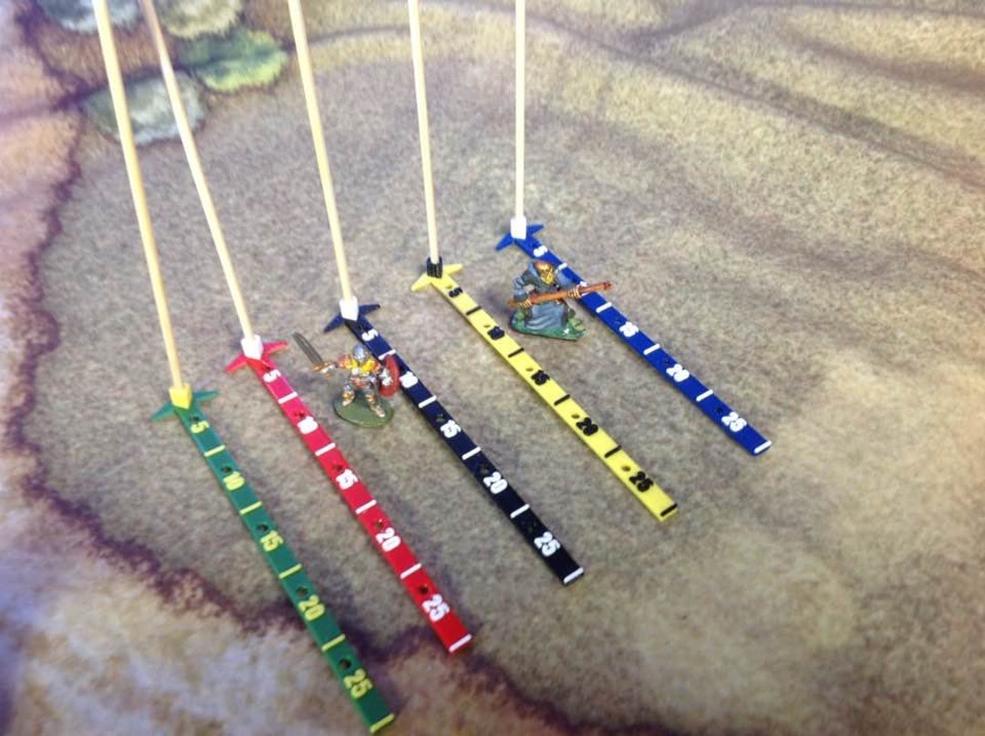 RPG Tactical Movement/measuring Sticks (25') - Etsy