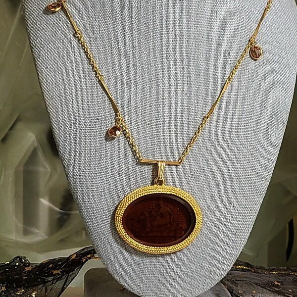 Intaglio Pendant - Etsy