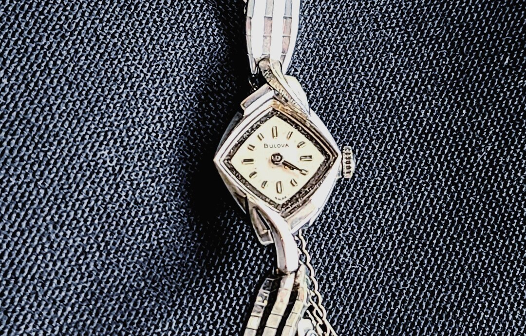 Vintage Bulova 10k Gold Ladies Watch M4 Women Mechanical Swiss Wrist ...
