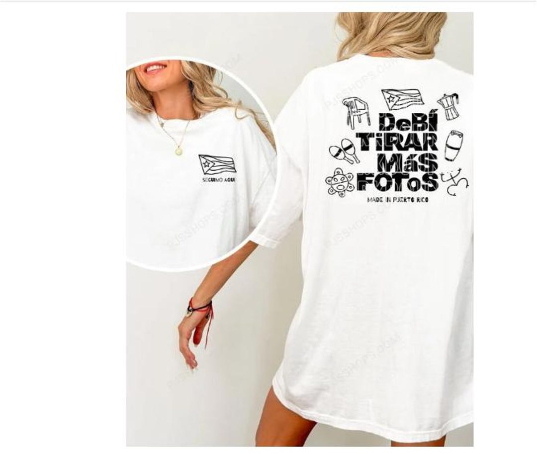 Debi Tirar Mas Fotos - DTMF - Bad Bunny Merch Shirt - Etsy España