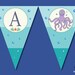 Under the Sea Printable Banner Ocean Theme Printable Banner Full ...