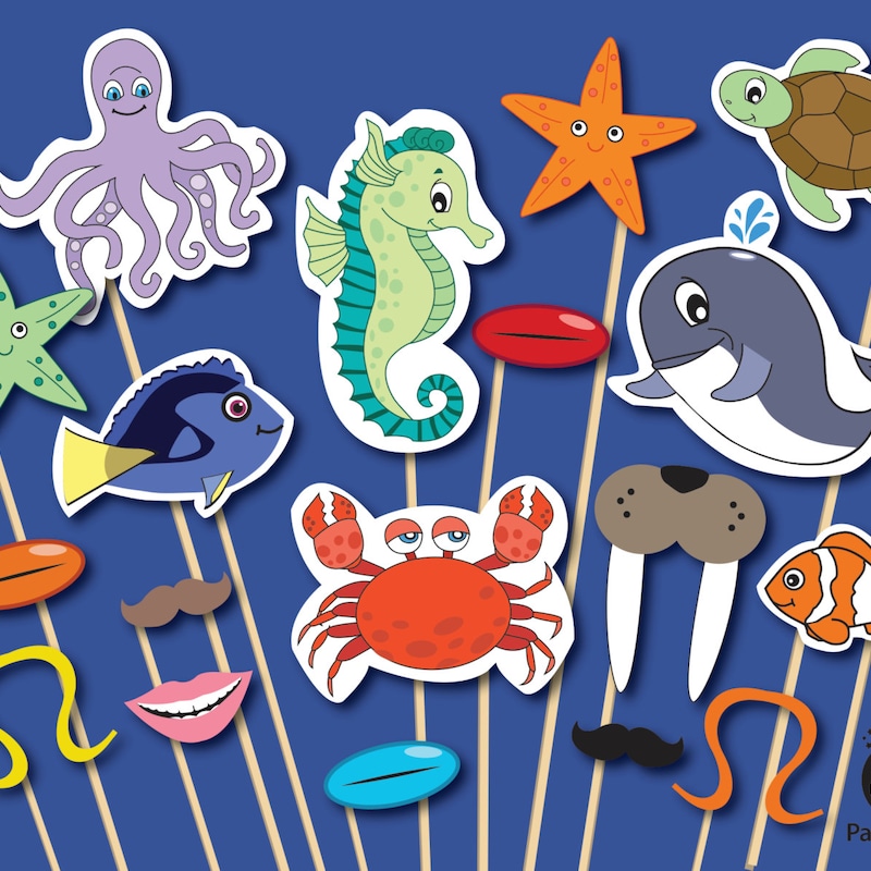 Under the Sea Props - Etsy