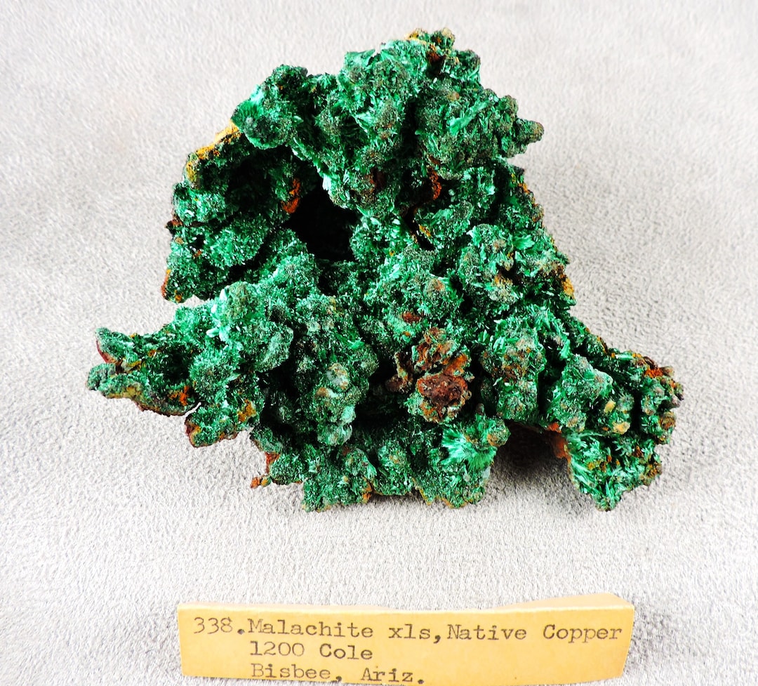 Velvet Botryoidal Malachite Crystal | Arizona Specimen | From ...