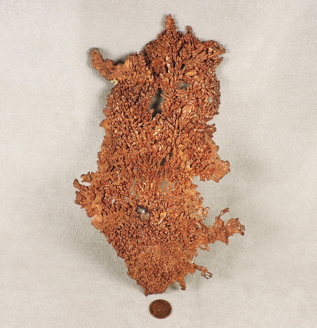 Native Copper Crystals, Native Fern Copper, Bisbee Native Copper, From ...