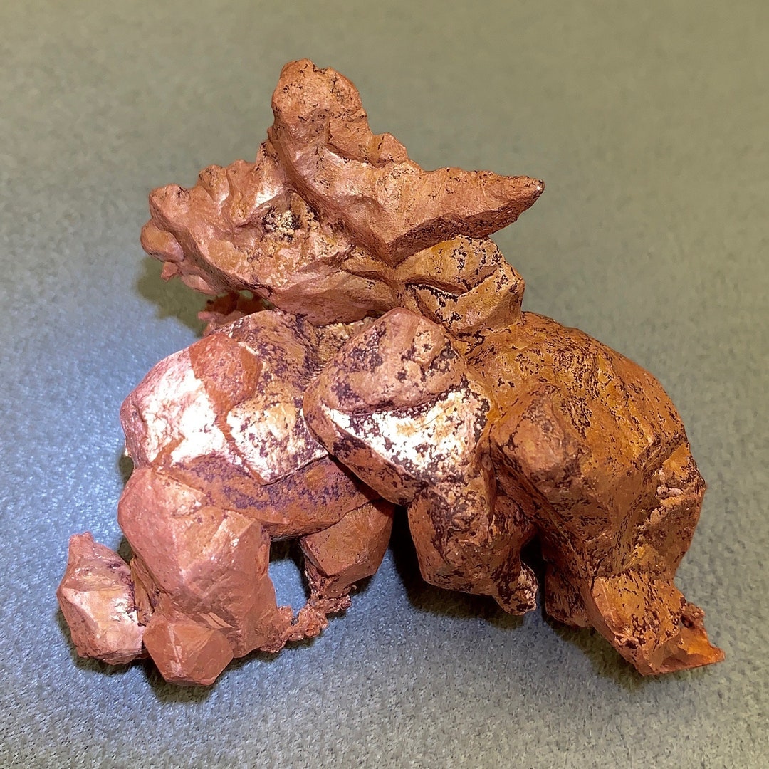 Native Copper Crystals, Keweenaw Pennisula, Michigan, M1030, From ...