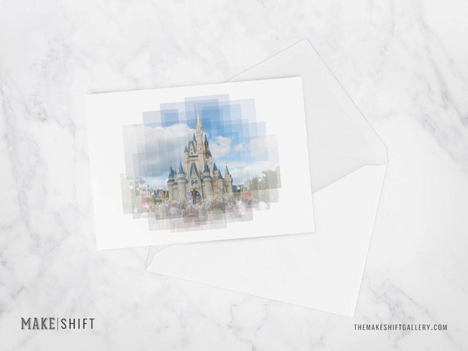 Magic Kingdom | Disney World Notecard • Disney Greeting Card, Disney ...