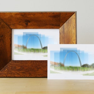 St. Louis Arch Postcard - Photograph, Travel Photography, Art Postcard ...